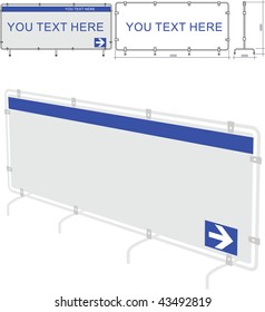 Technical Drawing Edge Advertising Signs Stock Vector (Royalty Free ...