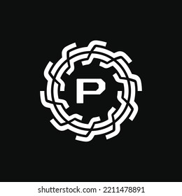 1,078 P Engineering Logo Images, Stock Photos & Vectors | Shutterstock