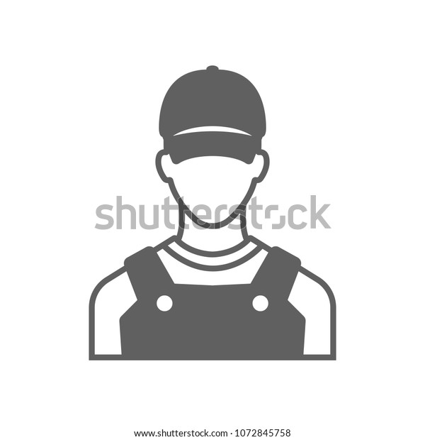 Technician Icon Trendy Flat Style Isolated Stock Vector (Royalty Free ...
