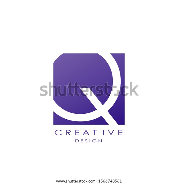Techno Square Letter Q Logo Creative Stock Vector (Royalty Free ...