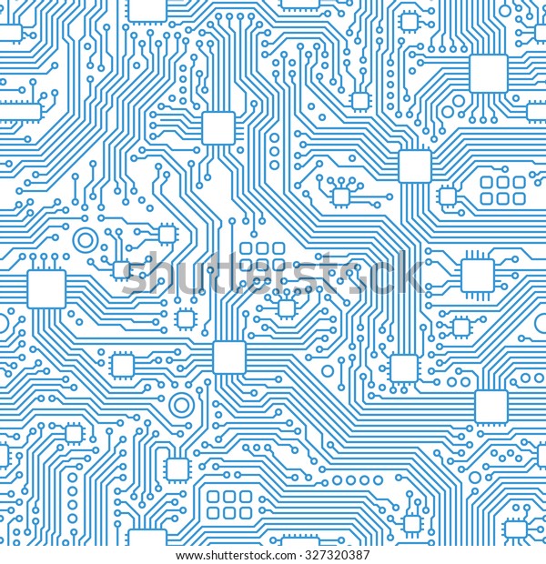 Technology Abstract Motherboard Illustration Background Vector Stock ...