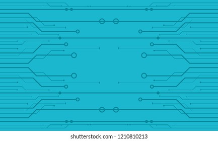 Cyan Violet Abstract Technology Background Circuit 스톡 벡터(로열티 프리 ...