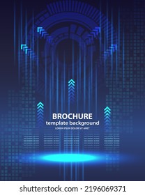 Technology Background Illustration Website Poster Publication Stock ...