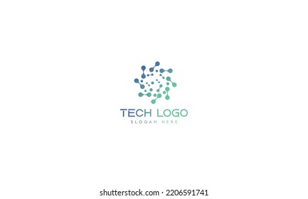 Technology Digital Logo Design Template Tech Stock Vector (Royalty Free ...