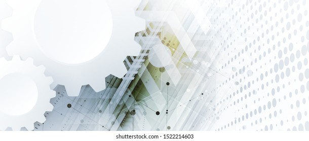 Technology Innovation Background Idea Global Business Stock Vector ...