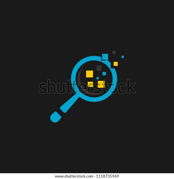 Technology Innovation Logo Design Emblem Template Stock Vector (Royalty ...