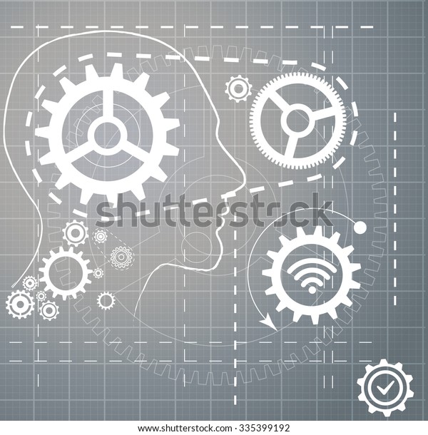 Technology Planning Abstract Stock Vector (Royalty Free) 335399192 ...
