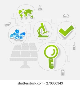 Technology Sticker Infographic Stock Vector (Royalty Free) 270880343 ...