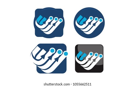 Technology Transfer Set Stock Vector (Royalty Free) 1055662511 ...
