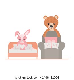 Teddy Bear Rabbit Design Stock Vector (Royalty Free) 1468411004 ...