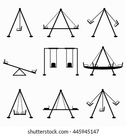 Teeter Vector Illustration Collection Symbols Stock Vector (Royalty ...