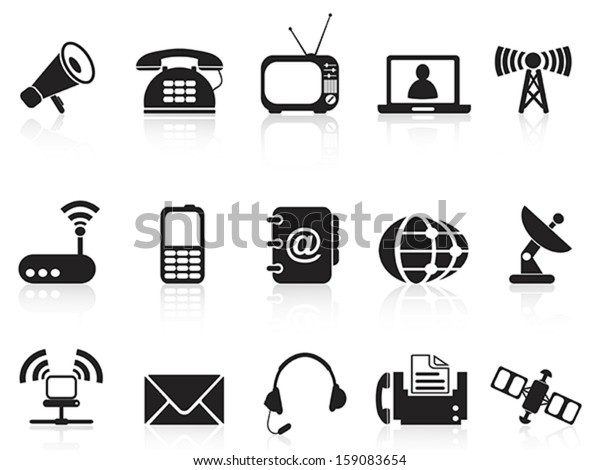 Vector de stock (libre de regalías) sobre iconos de ...