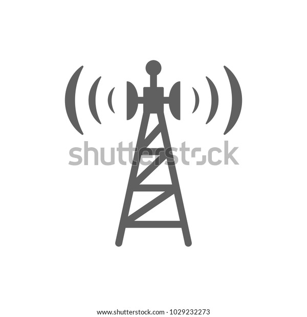 Icono de correos de telecomunicaciones en estilo moderno plano aislado ...