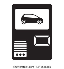 Telecommunication Transponder Device Vector Icon Design Stock Vector ...