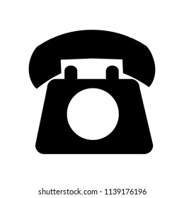 Telephone Icon Simple Vector Illustration Stock Vector (Royalty Free ...