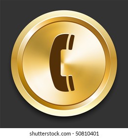 33,269 Gold phone icon Images, Stock Photos & Vectors | Shutterstock