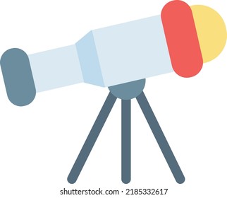 Telescope Vector Illustration On Transparent Background Stock Vector ...