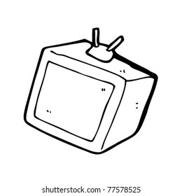 Television Screen Cartoon Stock Vector (Royalty Free) 79271482