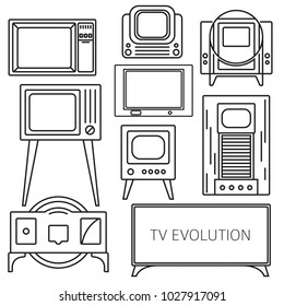 541 Evolution Of Tv Images, Stock Photos & Vectors | Shutterstock