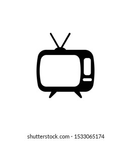 Television Icon Vector Tv Sign Stock Vector (Royalty Free) 1533065174 ...