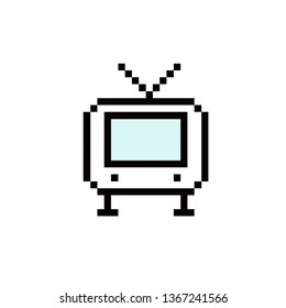 Television Pixel Art Stock Vector (Royalty Free) 1367241566 | Shutterstock