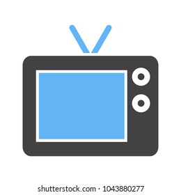 Television Screen Display Icon Vector Image Stock Vector (Royalty Free ...