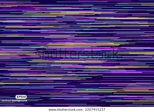 Television Spectrum Vertical Line Striped Brodcasting Stock Vector ...
