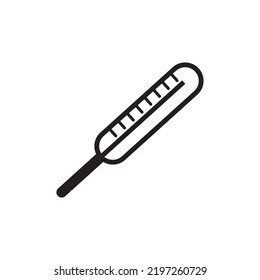Temperature Check Icon Vector Illustration Symbol Stock Vector (Royalty ...