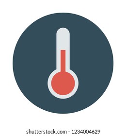 Temperature Icons Thermometer Symbols Temperature Scale Stock Vector ...