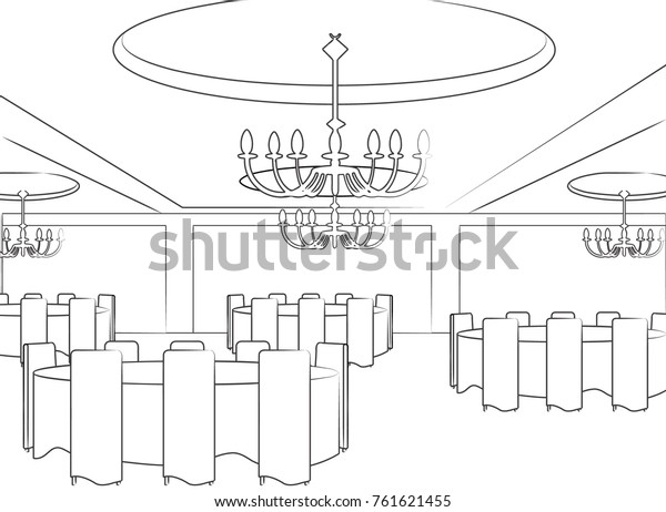 Template Celebration Hall Event Designers Wedding Stock Vector (Royalty ...
