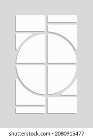Template Collage Twelve Frames Photos Pictures Stock Vector (Royalty ...