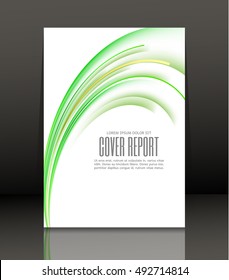 Template Design Cover Banner A4 Size Stock Vector (Royalty Free ...