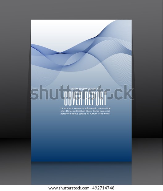 Template Design Cover Banner A4 Size Stock Vector (Royalty Free) 492714748