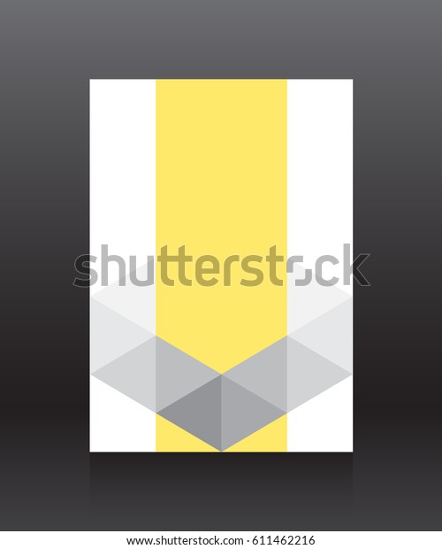 Template Design Cover Banner A4 Size Stock Vector (Royalty Free ...