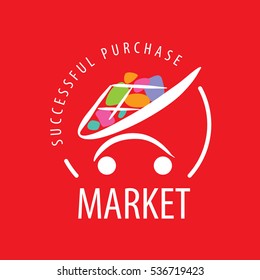 Template Design Logo Market Vector Illustration Stock Vector (Royalty ...