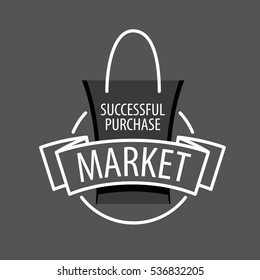Template Design Logo Market Vector Illustration Stock Vector (Royalty ...