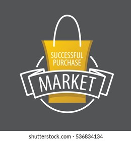 Template Design Logo Market Vector Illustration Stock Vector (Royalty ...