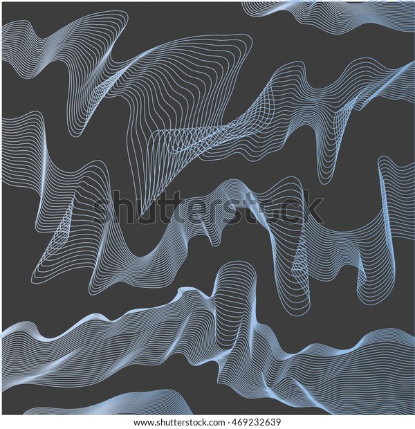Template Design Smoke Cloth Stock Vector (Royalty Free) 469232639 ...