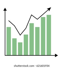 Template Growth Chart Data Infomation Graph: Vector có sẵn (miễn phí ...