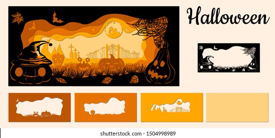 269 Laser Cut Halloween Pattern Images, Stock Photos & Vectors ...