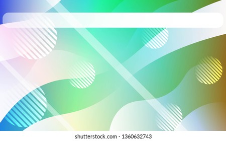 Template Landing Page Wave Geometric Shape Stock Vector (Royalty Free ...