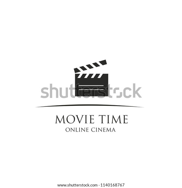 Template Movie Time Logo Stock Vector (Royalty Free) 1140168767 ...