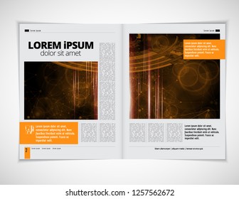 Template Vector Design Ready Use Brochure Stock Vector (Royalty Free ...