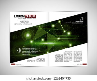 Template Vector Design Ready Use Brochure Stock Vector (Royalty Free ...
