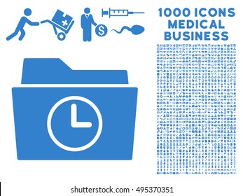 Temporary Folder Icon 1000 Medical Commerce Stock Vector (Royalty Free ...