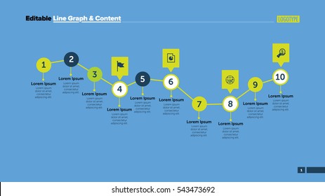 10 Steps Template Success Ideal Diagram 库存矢量图（免版税）374635801 | Shutterstock