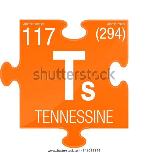 Tennessine Symbol Element Number 117 Periodic Stock Vector (Royalty ... Tennessine Symbol Element Number 117 Periodic Stock Vector (Royalty ...