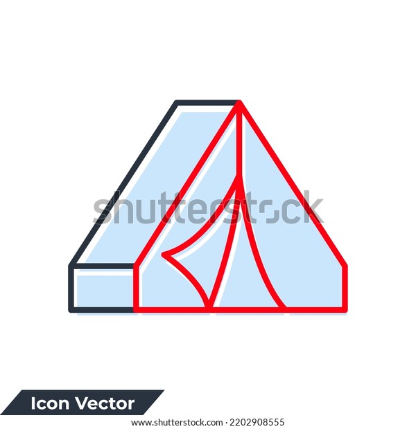Tent Icon Logo Vector Illustration Tent Stock Vector (Royalty Free ...