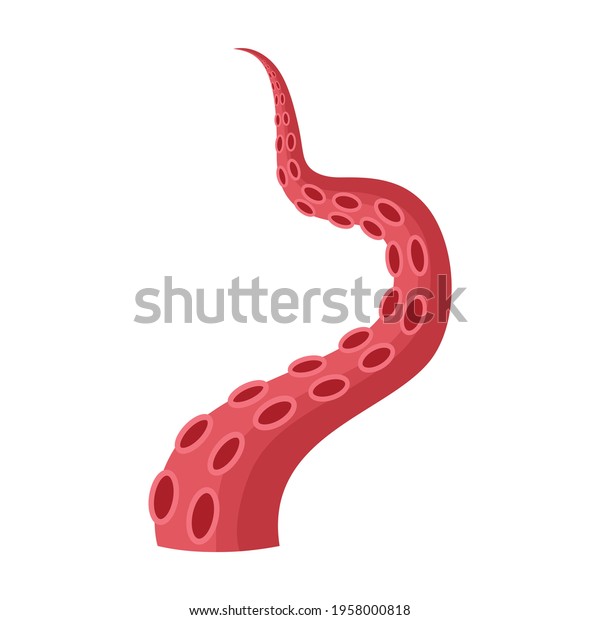 Tentacle Octopus Vector Cartoon Icon Vector Stock Vector (Royalty Free ...