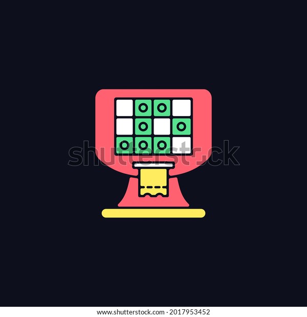 Terminal Based Lottery Game Rgb Color 库存矢量图（免版税）2017953452 | Shutterstock